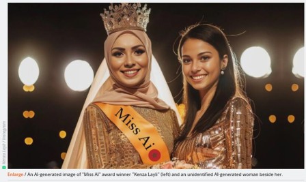 arstechnica - First “Miss AI” contest sparks ire for pushing ...