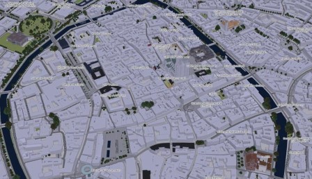 f4map - un Google Map avec les bâtiments rendus en 3D en plus - Arfy'z tranche du Net