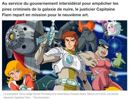 diverto - Capitaine Flam : le personnage culte va s'offrir une nouvelle ...
