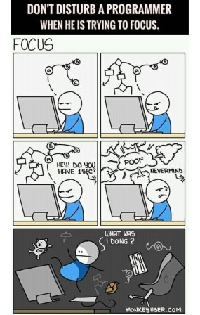 I am Programmer,I have no life - Don't disturb a programmer when he is trying to focus - Arfy'z ...