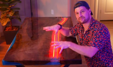 hackaday - Domesticating Plasma With A Gorgeous Live Edge Table - Arfy ...