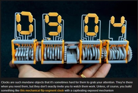 hackaday - joli build - Flip-Segment Digital Clock Is A Miniature Mechanical Marvel - Arfy'z ...
