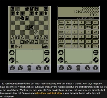 hackaday - The PalmPilot Returns, This Time In Your Browser - Arfy'z tranche du Net
