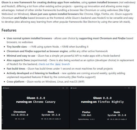 hackaday - Turn A Webpage Into A Desktop App With Gluon - Arfy'z tranche du Net