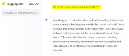 nextinpact - HuggingChat, Une alternative open source à ChatGPT - Arfy'z tranche du Net