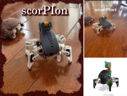 instructables - Cute Mechanical ScorPIon Robot - Arfy'z tranche du Net