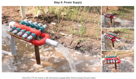 instructables - High Force Water Pump - Arfy'z tranche du Net