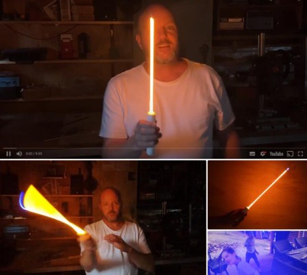 instructables - LED Light Wand - Arfy'z tranche du Net