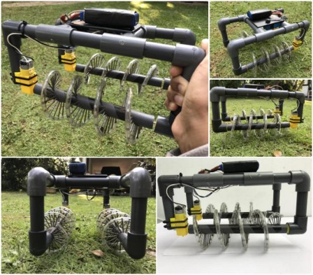 instructables - SCREW DRIVE RC TANK - Arfy'z tranche du Net