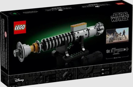 Lego - Le sabre laser de Luke Skywalker - Arfy'z tranche du Net