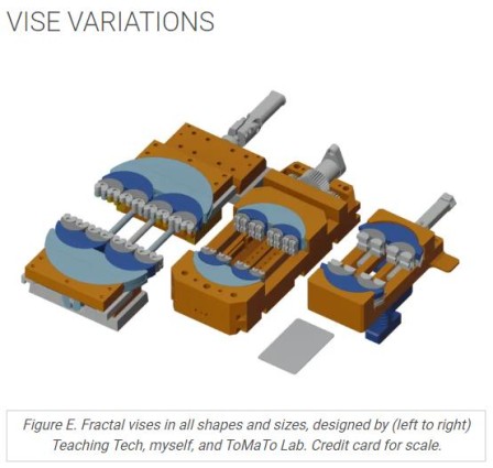 makezine - 3D Print A Fractal Vise That Can Hold Odd Shapes - Arfy'z ...