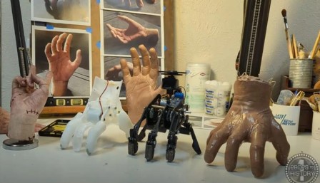 makezine - A Closer Look at the Fully Animatronic Version of the Hand ...