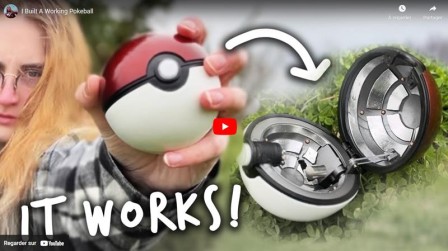 theawesomer - Custom Made Realistic Pokéball - Arfy'z tranche du Net