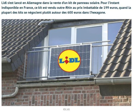 tomsguide - Lidl commercialise (en Allemagne) des panneaux solaires ultra-abordables à installer ...