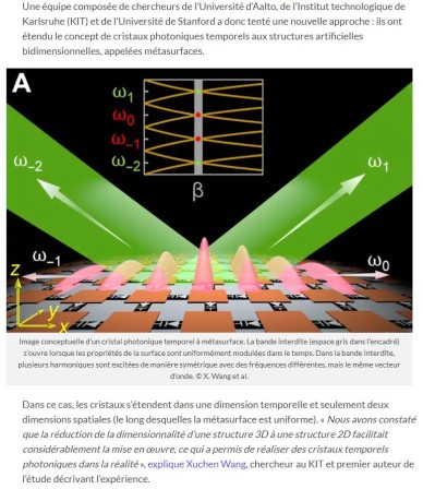 trustmyscience - De nouveaux cristaux temporels capables d’amplifier ...
