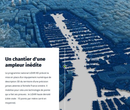 IGN - Programme LiDAR HD : vers une nouvelle cartographie 3D du ...