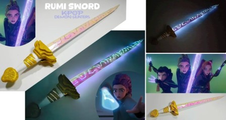 instructables - Rumi Sword From K-Pop Demon Hunters - Arfy'z tranche du Net