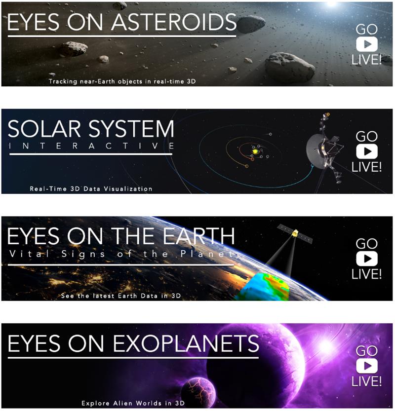 NASA’s Eyes - Arfy'z tranche du Net